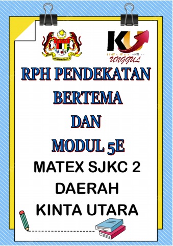 RPH PENDEKATAN BERTEMA DAN MODUL 5E - clkchew Flip PDF | AnyFlip