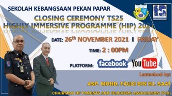 Buku Atur Ccara Majlis Penutupan Karnival TS25-HIP SK Pekan papar 2021 - didimunirah | Membalik ...