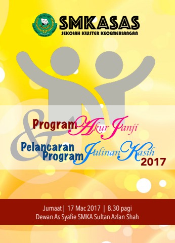 2017 Buku Program | Majlis Akur Janji dan Jalinan Kasih - g-12207666 Flip PDF | AnyFlip