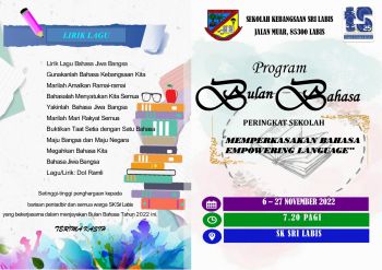 Buku Program Bulan Bahasa peringkat sekolah - langitillahi95 Flip PDF ...