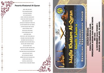 Buku Program Khatam Al-Quran SK MANG - faizzulhelmi90 Flip PDF | AnyFlip
