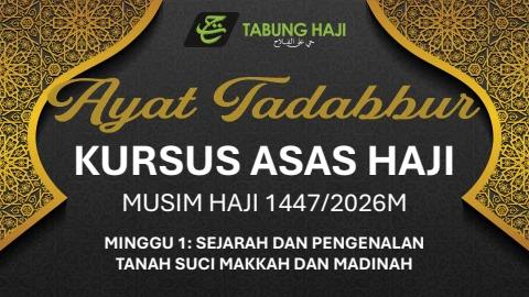 Nota Tadabbur Minggu 1