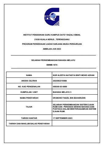 E-PORTFOLIO BM03 NUR ALEEYA NATASYA BT MOHD AZHAN - nuraleeya600 Flip PDF | AnyFlip