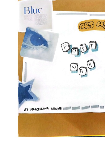 SKETCH NOTE FOLIO - ART HISTORY POST WORLD WAR 2 [BY MARCELLINA ARLENE]