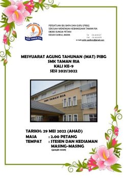 BUKU PROGRAM PIBG KALI KE-9 SMKTR 2022 - g-24064316 Flip PDF | AnyFlip