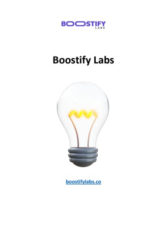 Boostify Labs - boostifylabs6678 Flip PDF | AnyFlip