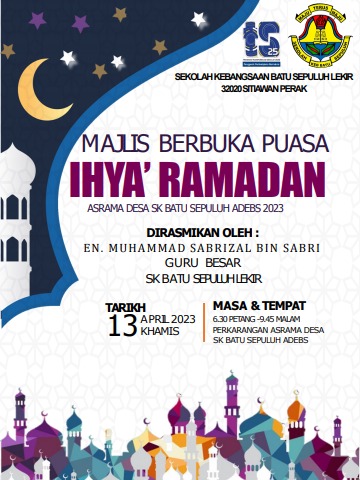 BUKU PROGRAM IHYA' RAMADHAN 2023 - azimah.sidek Flip PDF | AnyFlip