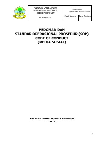 6. SOP Media Sosial - Susilo Slo Flip PDF | AnyFlip