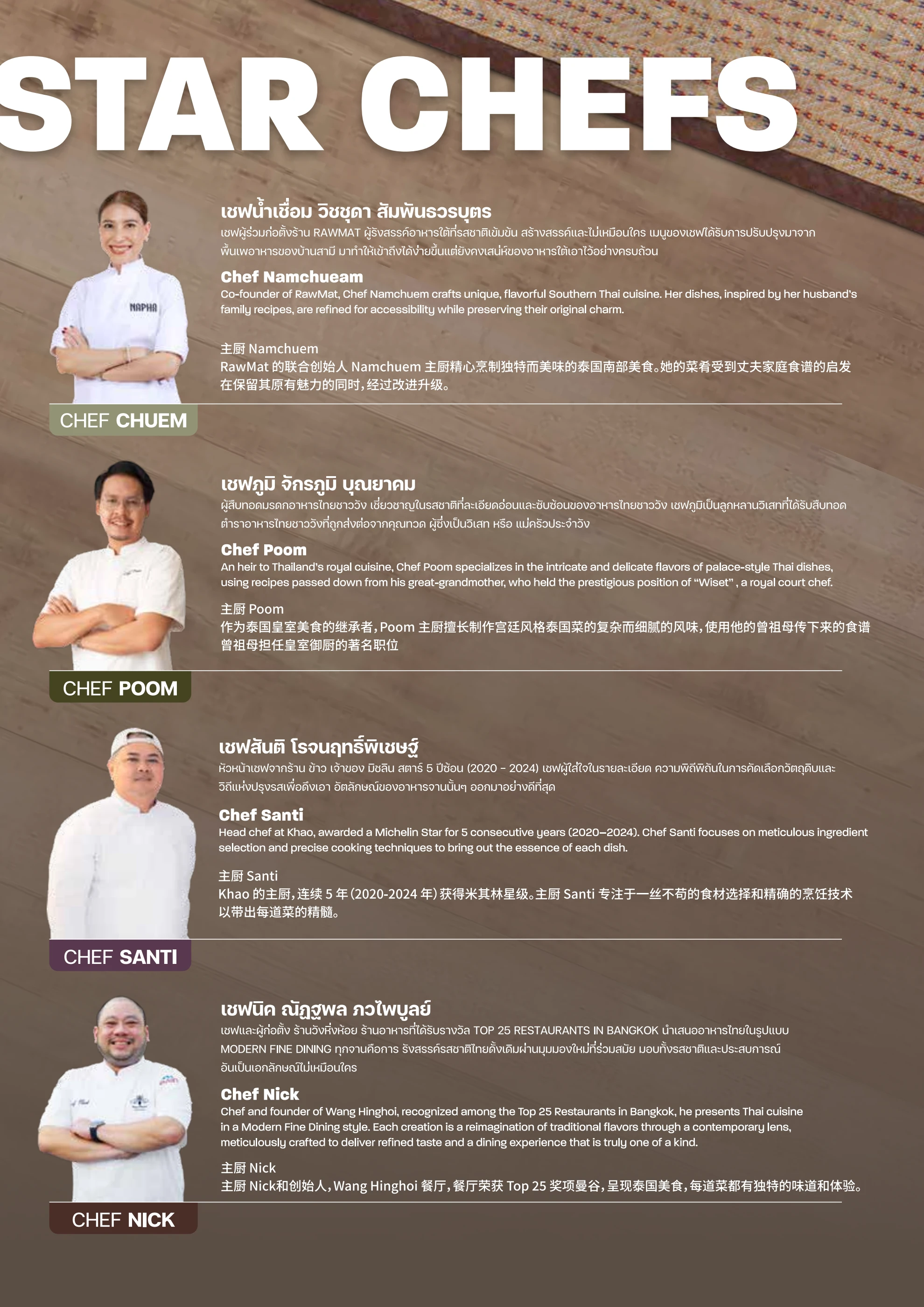 MENU NAPHA