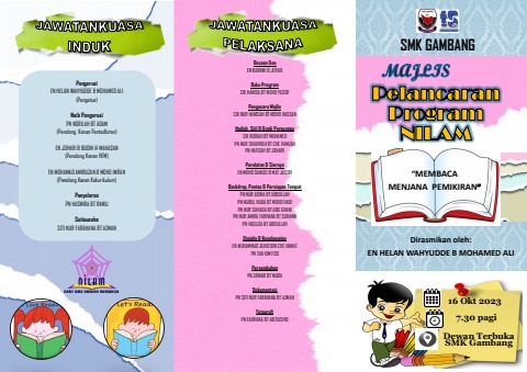 BROSUR NILAM SMKG 2023 - HANISA BINTI MOHD.YUSOF KPM-Guru Flip PDF | AnyFlip