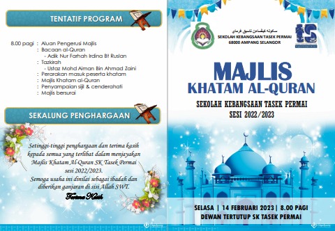 BUKU PROGRAM MAJLIS KHATAM QURAN SKTP 2022/2023 - Flip PDF | AnyFlip
