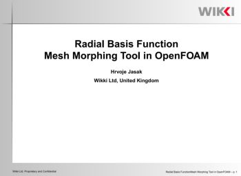 Radial Basis Function Mesh Morphing Tool in OpenFOAM - Guset User Flip PDF | AnyFlip