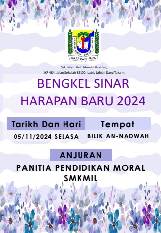 BUKU PROGRAM BENGKEL MORAL