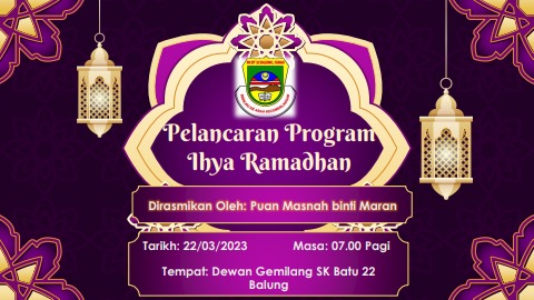 PELANCARAN PROGRAM IHYA RAMADHAN SESI 2023 2024 - Copy ...