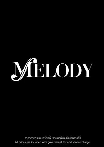 Melody Food Menu