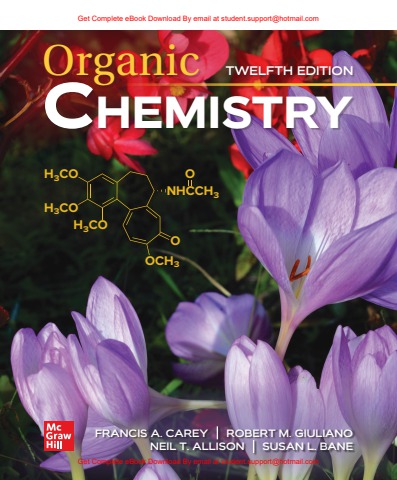 eBook Organic Chemistry 12e By Francis Carey, Robert Giuliano, Neil ...