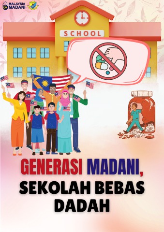 GENERASI MADANI, SEKOLAH BEBAS DADAH