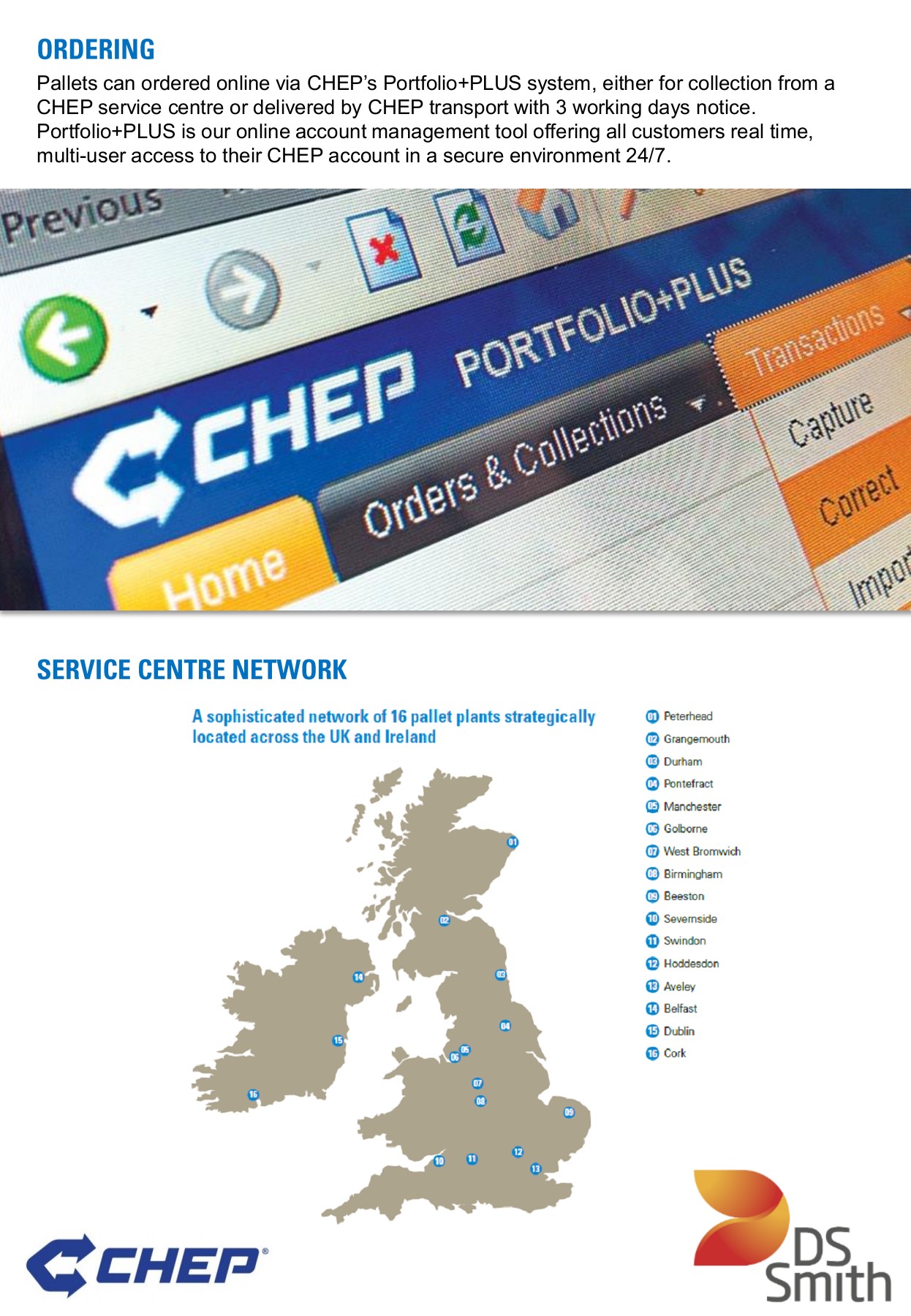Chep Pallets Logo