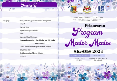 PELANCARAN PROGRAM MENTOR MENTEE SKeSM@ 2024 - aizzaddazzia Flip PDF | AnyFlip