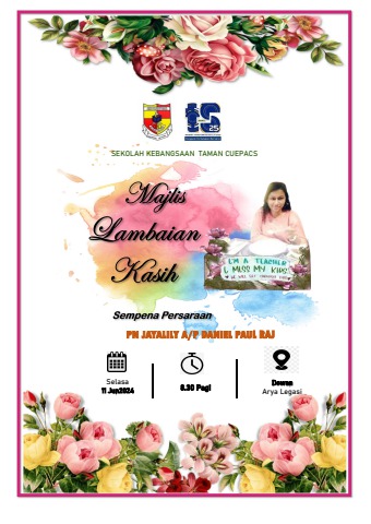 Buku Program Majlis Lambaian Kasih 2024 - MAZLINA BINTI RAHMAT Moe Flip ...