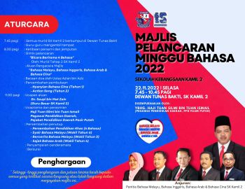 MAJLIS PELANCARAN MINGGU BAHASA SKK2 2022 - zulaikha.fawzerin Flip PDF ...