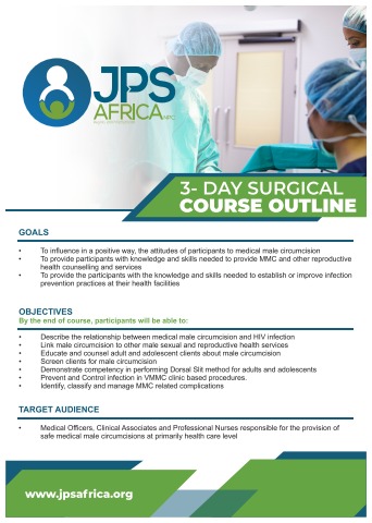 3-Day Surgical COURSE OUTLINE