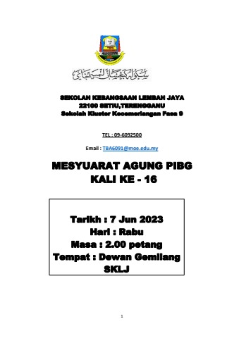 buku mesyuarat agung pibg kali ke 16 20222023 edit baru(1) - MOHD FAIZAL BIN ZAMMERI KPM-Guru ...