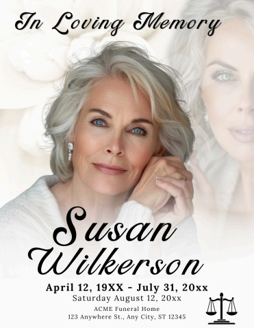 Susan Memorial Program