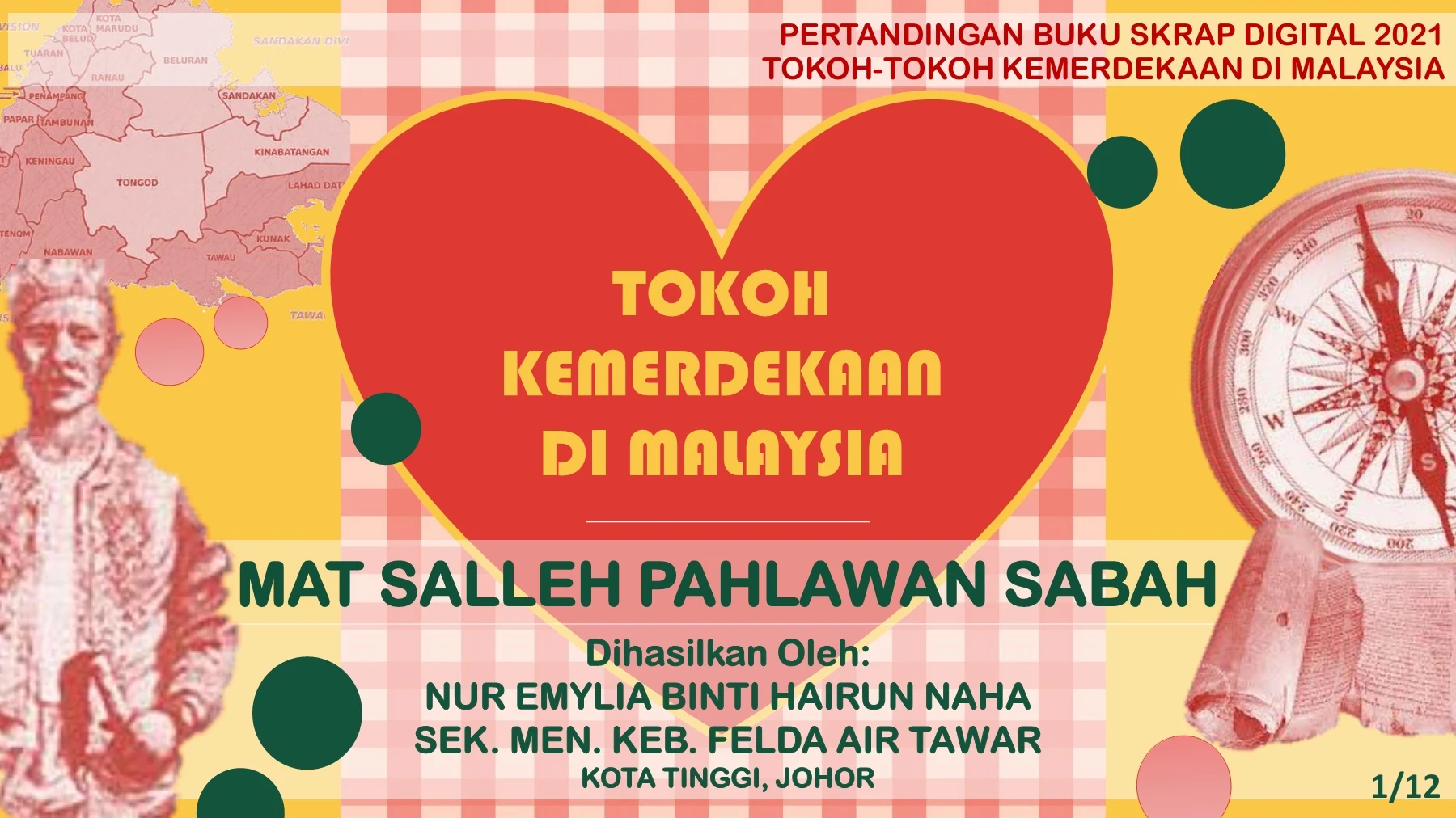 TOKOH KEMERDEKAAN NEGARA - MAT SALLEH PAHLAWAN SABAH