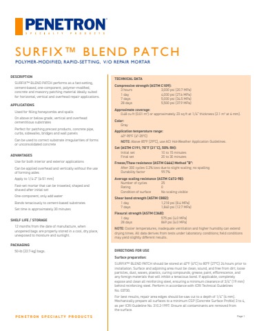 SURFIX-BLEND-PATCH-data-sheet - manhquy038 Flip PDF | AnyFlip