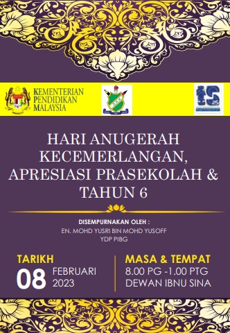 Buku Program Hari Anugerah Kecemerlangan SK Kundor 2022 - Munira Hatta ...