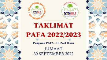 BRIEFING PAFA 2022/23 - cg_sfhanim Flip PDF | AnyFlip