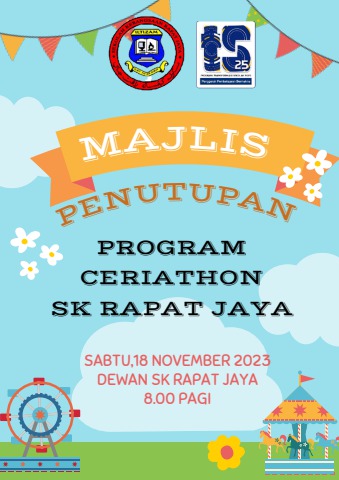 MAJLIS PENUTUPAN PROGRAM CERIATHON SK RAPAT JAYA 2023 - Izny Atikah ...