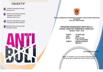 Buku Program Kesedaran Henti Buli & Cegah Jenayah 2022 (2) - g-40333952 ...