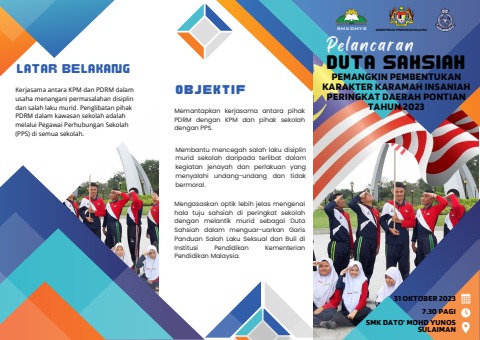 MAJLIS PELANCARAN DUTA SAHSIAH PEMANGKIN PEMBENTUKAN KARAKTER KARAMAH INSANIAH - etag82 Flip PDF ...