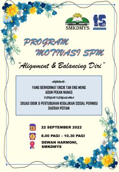 PROGRAM MOTIVASI SPM 2022 "ALIGNMENT & BALANCING DIRI" - etag82 Flip ...
