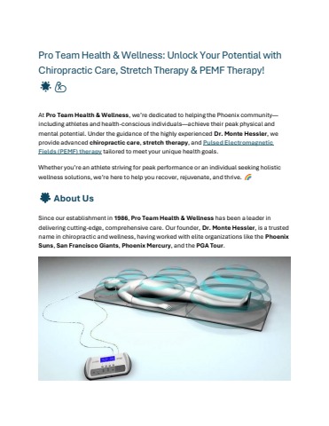 Pro Team Health and Wellness