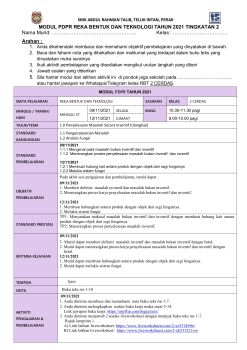 MODUL PdPR RBT Ting 2 Minggu 37 2021 2C - vanithakumaresan7 | Membalik ...