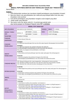 MODUL PdPR RBT Ting 2 Minggu 35 2021 2C - vanithakumaresan7 Flip PDF | AnyFlip
