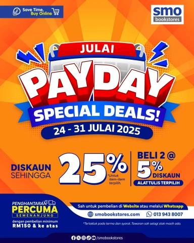 July PayDay Special Deals @ Online