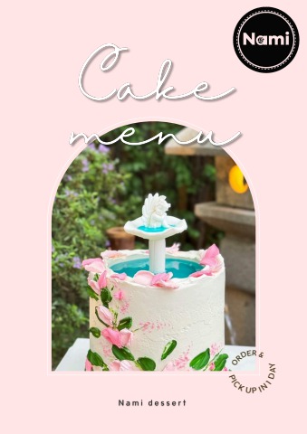 Nami cake menu2024 (1)
