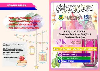BUKU PROGRAM RIMUP (SAMBUTAN HARI RAYA DAN HARI GURU) 2022 - arina0109 ...