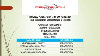 MPU 21032 PENGHAYATAN ETIKA DAN PERADABAN (2)-converted - group2penghayatanetika | Membalik PDF ...