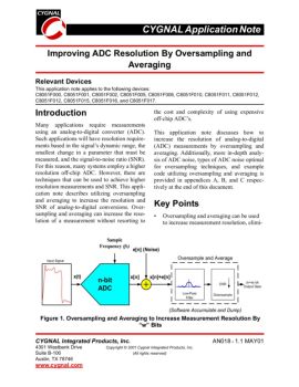 Oversampling and Averaging Techniques for ADC measurement ... - Guset User Flip PDF | AnyFlip