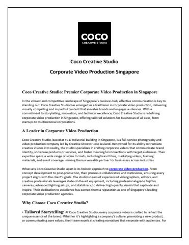 Upgrade Your Brand with Coco Creative Studio