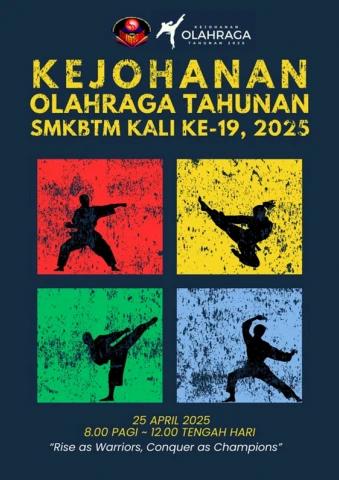 KEJOHANAN OLAHRAGA TAHUNAN SMKBTM KALI KE-19,2025