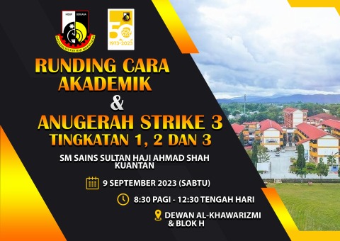 Buku Program Runding Cara Akademik & Anugerah STRIKE 3 (Tingkatan 1,2 ...