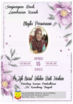 Majlis Persaraan Pn Hjh Nurul Ashikin Hashim - Ana Batrisya Flip PDF ...