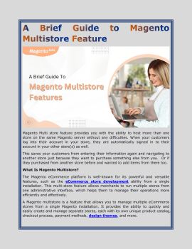 A Brief Guide to Magento Multistore Feature - Magento India Flip PDF | AnyFlip