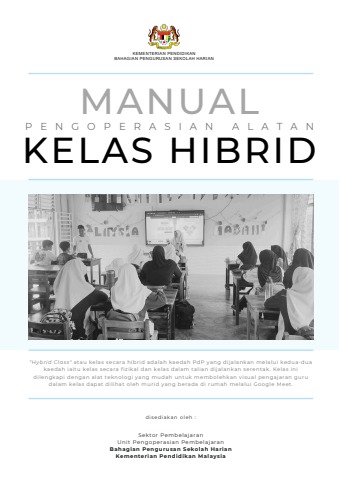 MANUAL PENGGUNAAN KELAS HIBRID